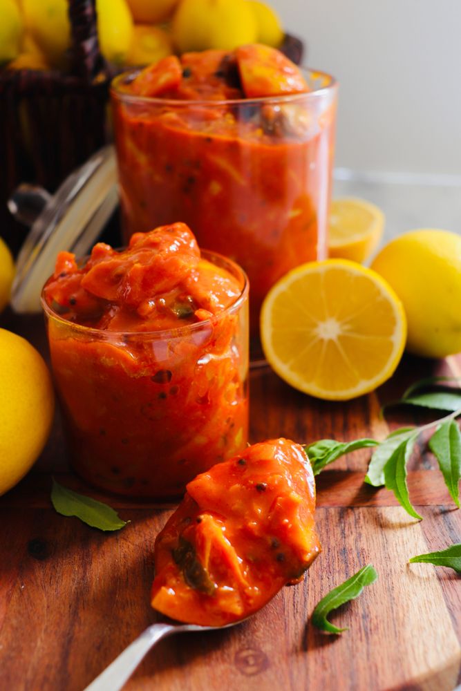 Naranga Achar (Kerala-Style Lemon Pickle) | Chefadora