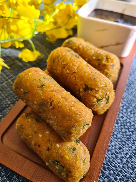 Rice Fritters recipe